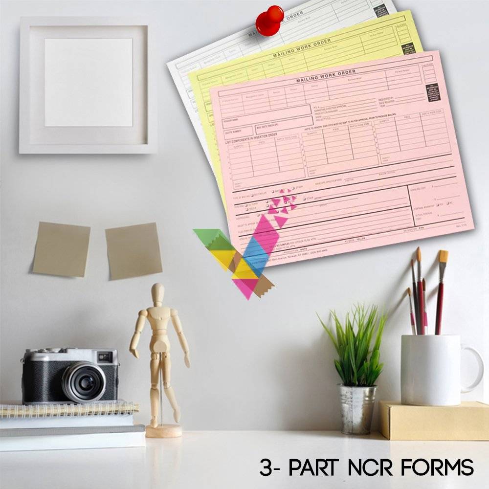 3 Part Carbonless Forms Printing | VivePrinting.ca