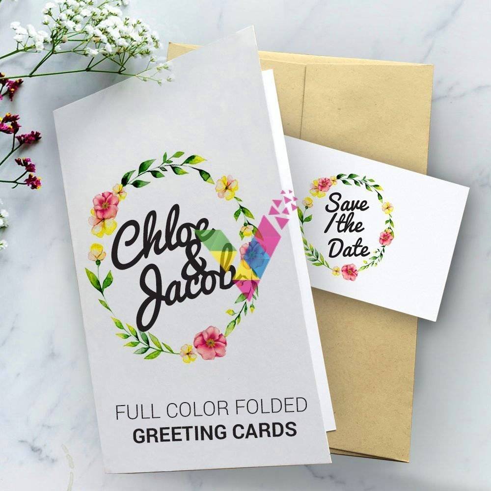 Folded Greeting Cards - Viveprinting.com