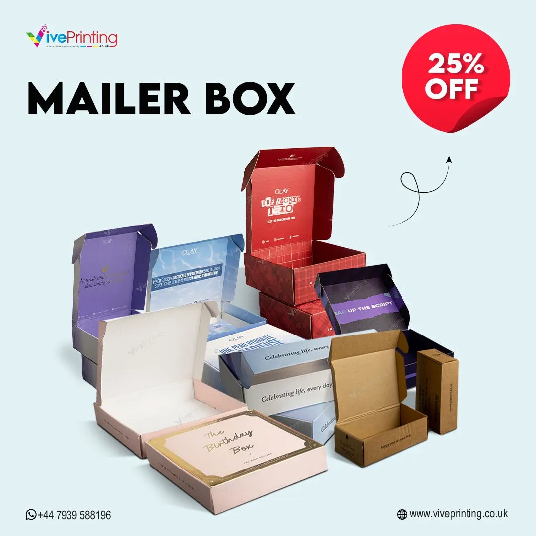 Mailer Boxes Offer - Viveprinting.com
