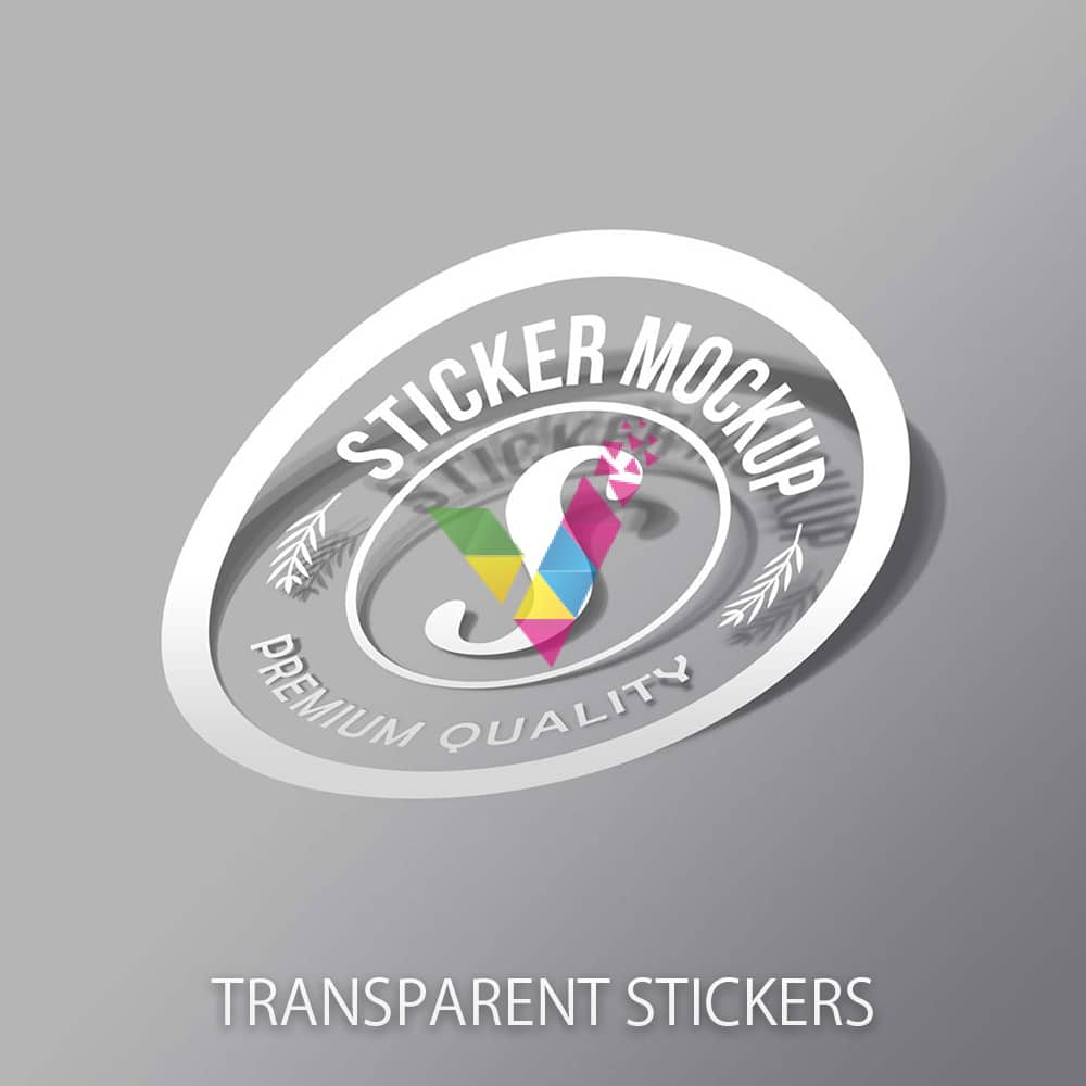 Silver Vinyl Stickers